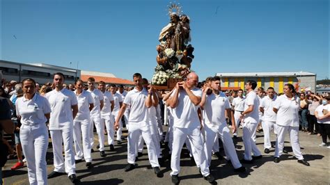A Illa De Arousa Celebra El Día Grande De Las Fiestas Del Carmen Con La