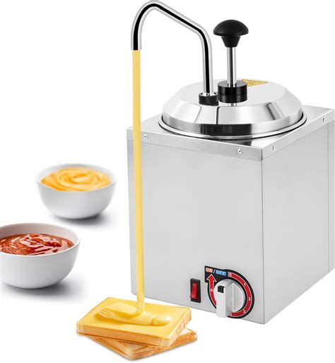 Saladulce Nacho Cheese Dispenser Warmer 26qt Electric
