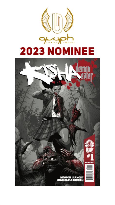 Im Super Excited That Our Book Kisha Demon Eater Has Been Nominated For Six 2023 Glyph Comics