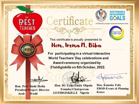 Irena Biba On Linkedin Bestteacher