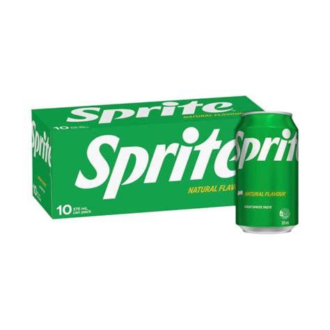 Buy Sprite Lemonade Soft Drink 10x375ml 10 Pack Coles