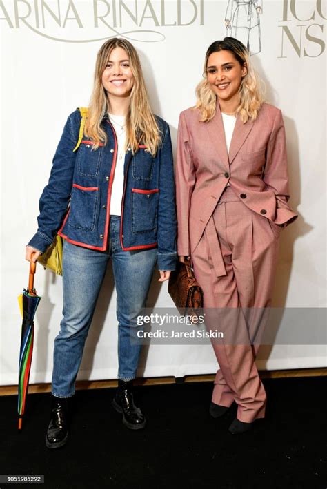 Meredith Stoecklein And Amina Lyazidi Attend Marina Rinaldi News