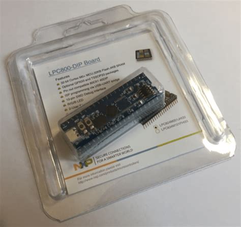 Mcuxpresso Ide Blinky The Nxp Lpc800 Dip Board Mcu On Eclipse