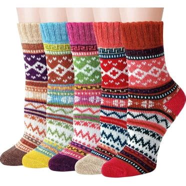 Nevend 3 Pairs Womens Wool Merino Winter Thermal Boots Thick Insulated Heated Socks For Cold