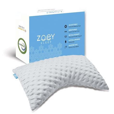 Ergonomically Structured Pillows Curved Pillow