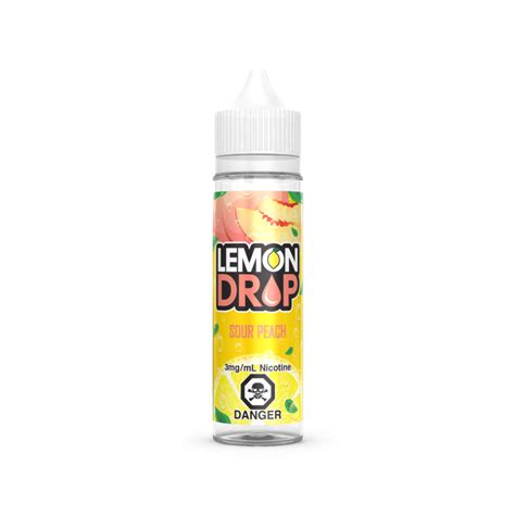 Peach Lemon Drop E Liquid 60ml Free Base Vapeloft