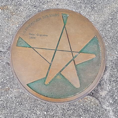 Réal Giguère Réal Giguère 1996 La Promenade Des Stars Tv Flickr