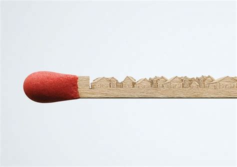 Matchstick Carving Sculpture Matches Art Ideas Matchstick Design