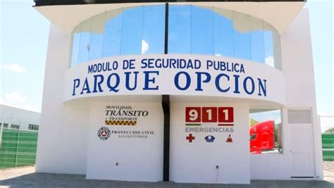 Inauguran Nuevo Módulo De Seguridad En Parque Industrial De San José