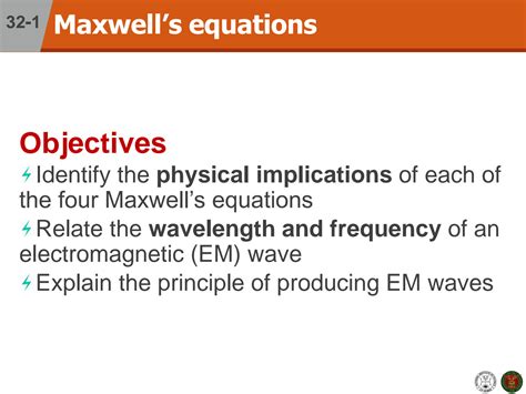 Solution Lecture 26 Maxwell S Equations And Electromagnetic Waves