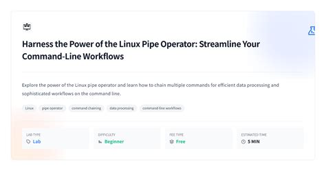 Harness The Power Of The Linux Pipe Operator Streamline Your Command