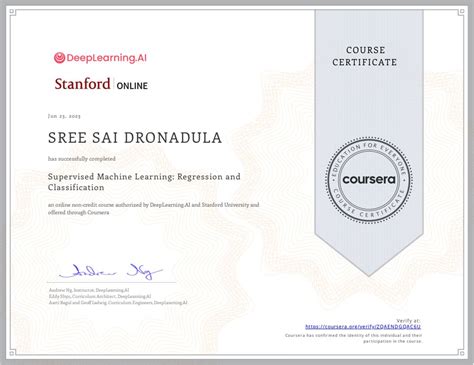 sree sai dronadula on linkedin machinelearning stanforduniversity