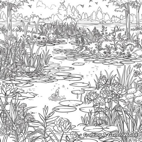 Ecosystem Coloring Pages Free And Printable