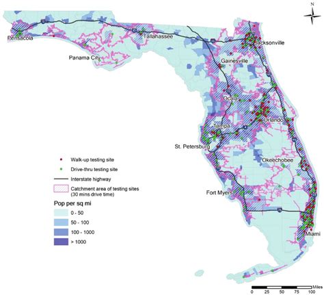 Florida Population Density Map Zip Codes In Florida