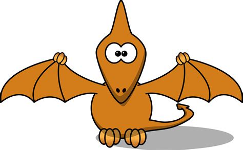 Clipart Cartoon Pterodactyl