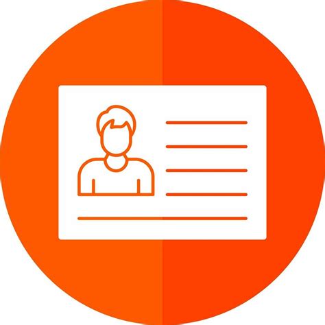 Identification Vector Icon Design 26021667 Vector Art At Vecteezy