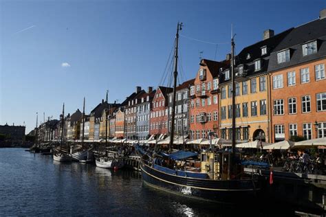 Streets Of Copenhagen Denmark Editorial Image Image Of Nyhavn