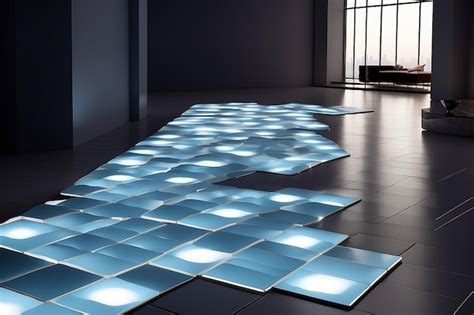 Premium Photo Interactive Led Floor Tiles With Customizable Light