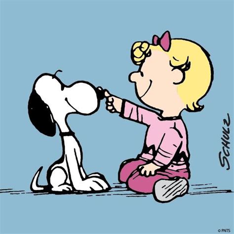 Sally Playing With Snoopy Schulz Peanuts Snoopy Bilder Hund Zitat