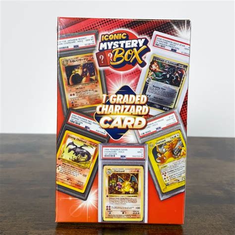 Iconic Mystery Box Charizard Graded Card Box Pokémon Catawiki