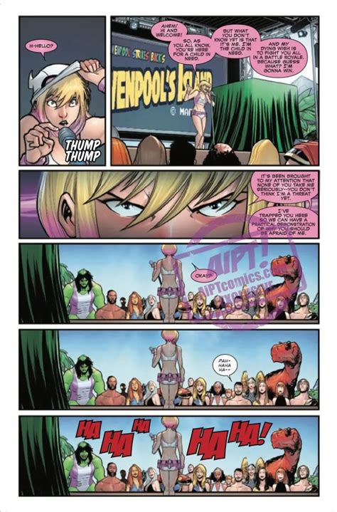 Exclusive Marvel Preview Gwenpool Strikes Back 3 • Aipt