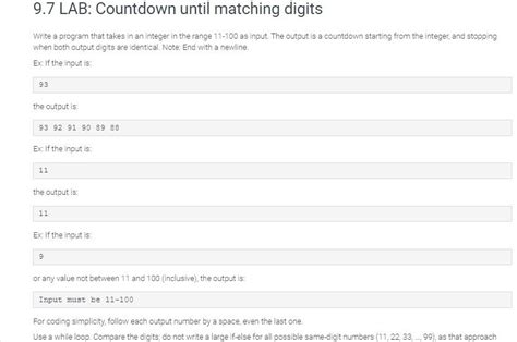 Solved Begin Tabular Ll Lab And 971 Lab Countdown