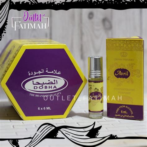 Jual Parfum Dobha Avril 6ml Minyak Dobha Original Shopee Indonesia