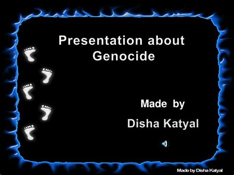 Ppt Presentation About Genocide Powerpoint Presentation Free