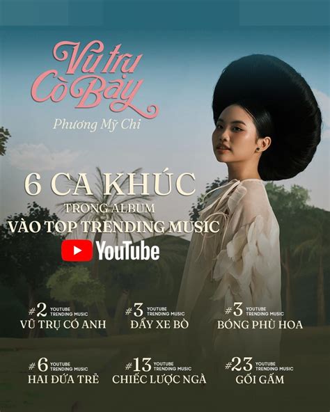 6 Ca Khúc Trong Album Mới Của Phương Mỹ Chi Có Tin Vui Saostarvn
