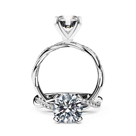 Twisted Vine Wedding Ring