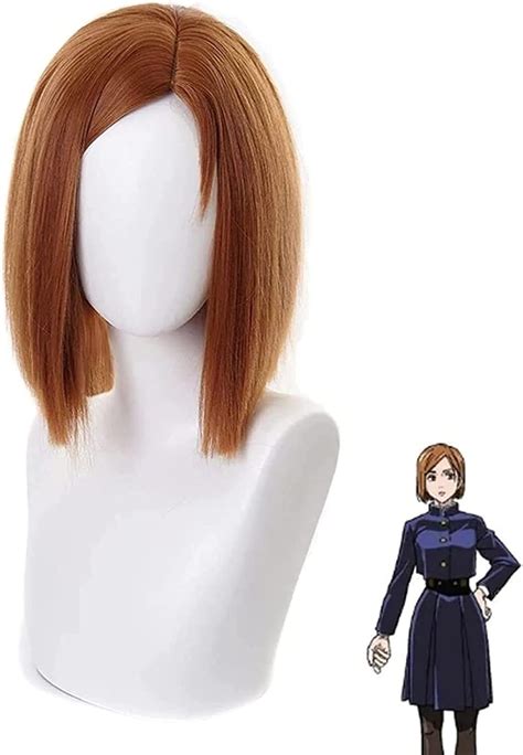 Byooti Anime Jujutsu Kaisen Cosplay Nobara Kugisa Wig India Ubuy