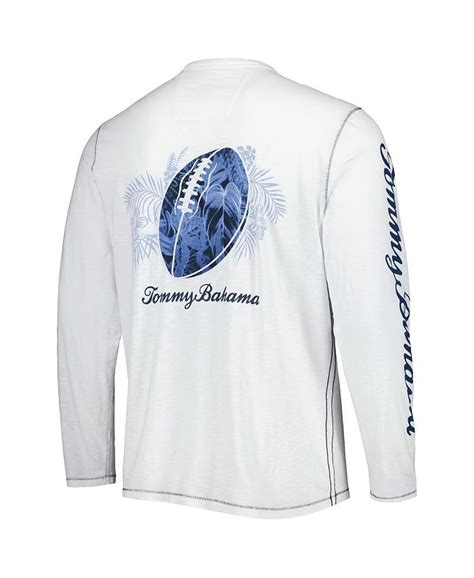 Tommy Bahama Mens White Tennessee Titans Laces Out Billboard Long