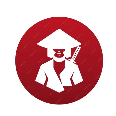 Premium Vector Free Vector Samurai White Samuri Logo