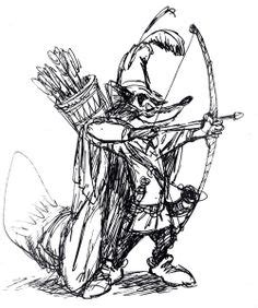 Disney Concept Art For Robin Hood Pixar Concept Art Illustrations