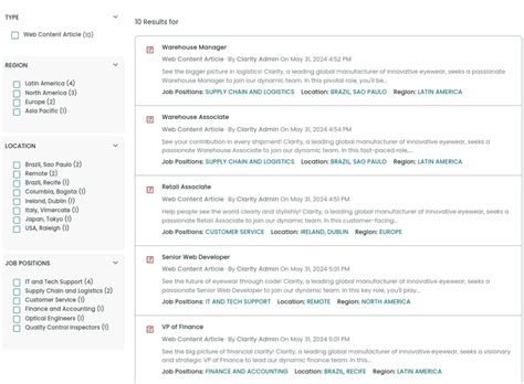 Building Enterprise Websites With Liferay Search Setting Up Claritys Search Pages Liferay