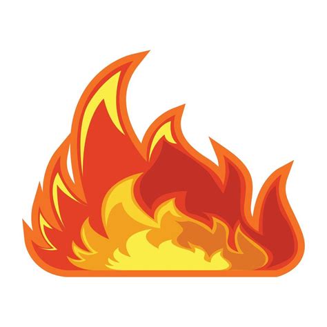 Cute Fire Shape Illustration Design 65685538 Vector Art At Vecteezy