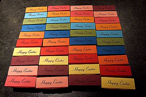 Easter Boxes Yellow Bear Stamping