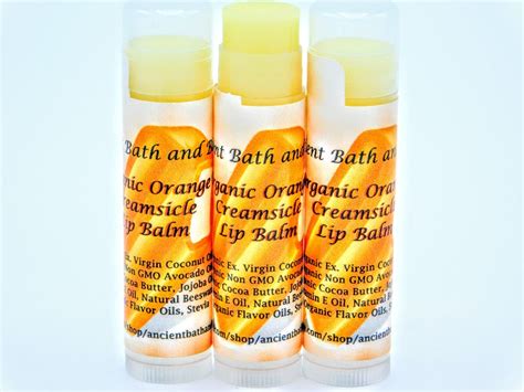 Organic Orange Creamsicle Lip Balm Ancient Bath And Body