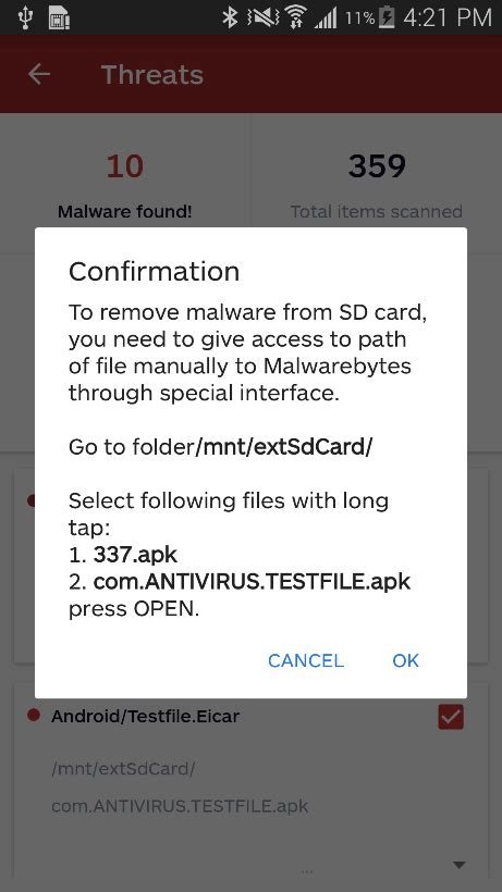 Android Stop Malwarebytes From Running Skinstashok