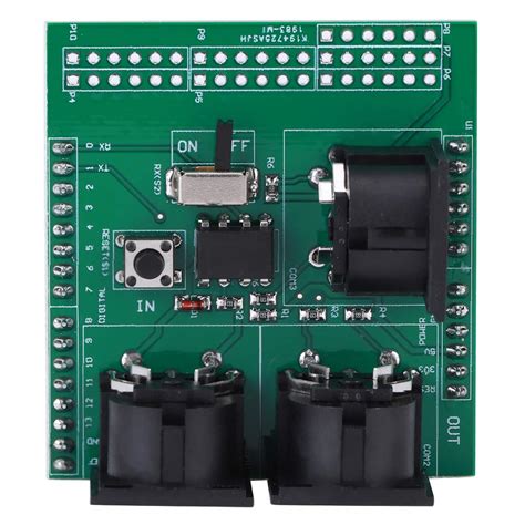 Excellent MIDI Shield Module Shield Breakout Board Digital Interface Adapter Electronic