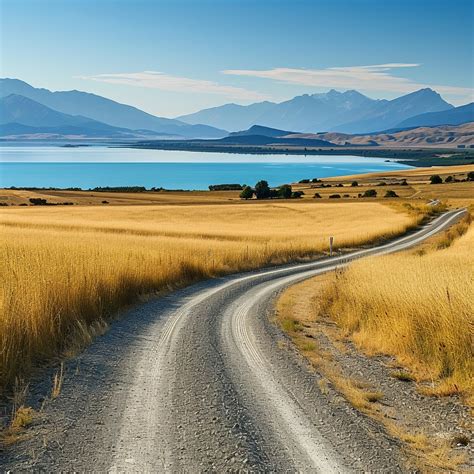 Free Scenic Country Road Image Landscape Road Fields Download At