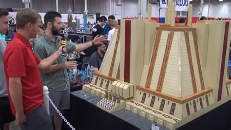 Watch Lego Builders Create A Massive Star Wars Jedi Temple Diorama