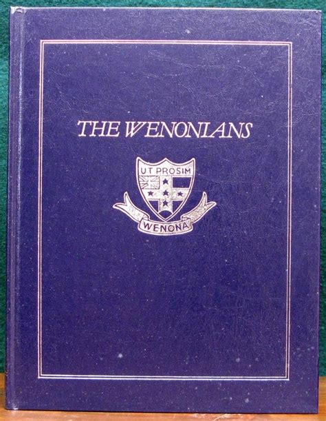 The Wenonians By Souter Ngaire 1984 The Antique Bookshop