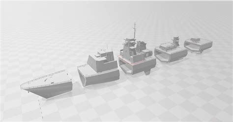 3d Printed Corvette Military Ship Buyan Class 3d Model 3d Printable Cgtrader