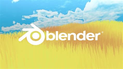 Make Stylized Grass Using Geometry Nodes In Blender Youtube