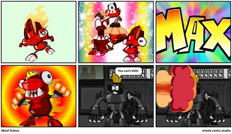 Mixel Status Comic Studio