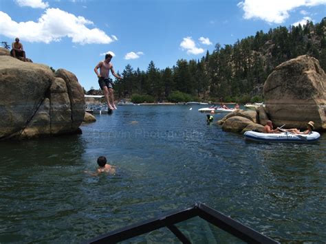 Summer Big Bear Swimming