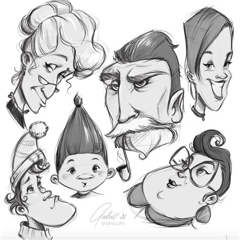 10 Easy Steps On How To Draw Cartoon Characters Fear Facial