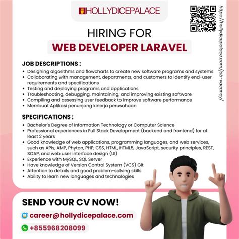 Jakartakerja Loker Jakarta On Linkedin Lowongan Kerja Web Developer Laravel Di Hollydice