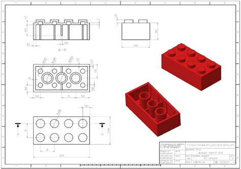 Lego Brick Dimensions